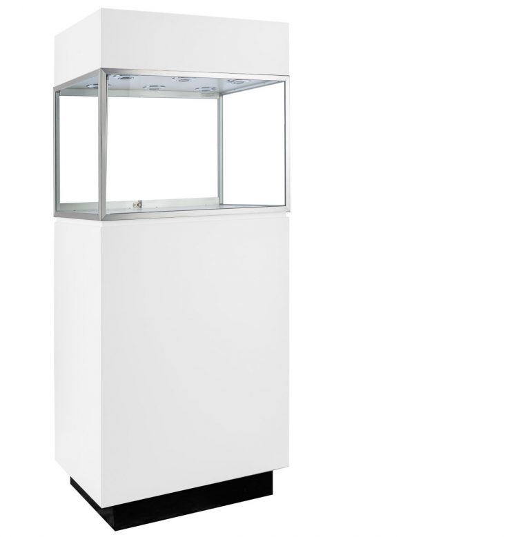 Museum Pedestal – White | American Fixture & Display